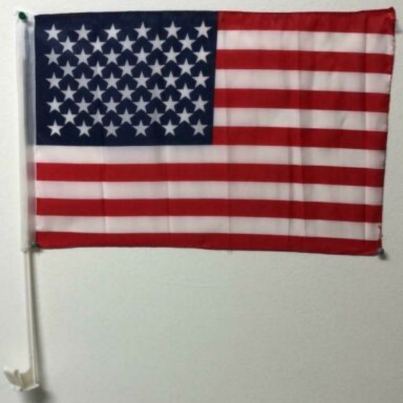 Other | Usa Car Window Flag American Patriotic 11x17 19 12 Pole | Poshmark